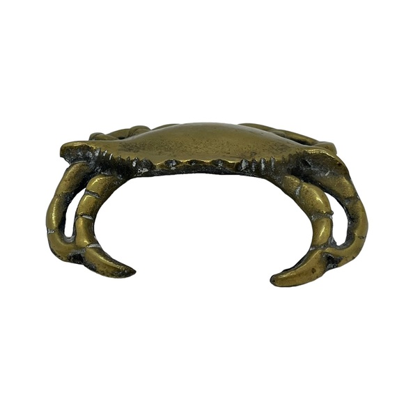 Accents | Vintage Bronze Crab Shellfish Figure Statue | Poshmark